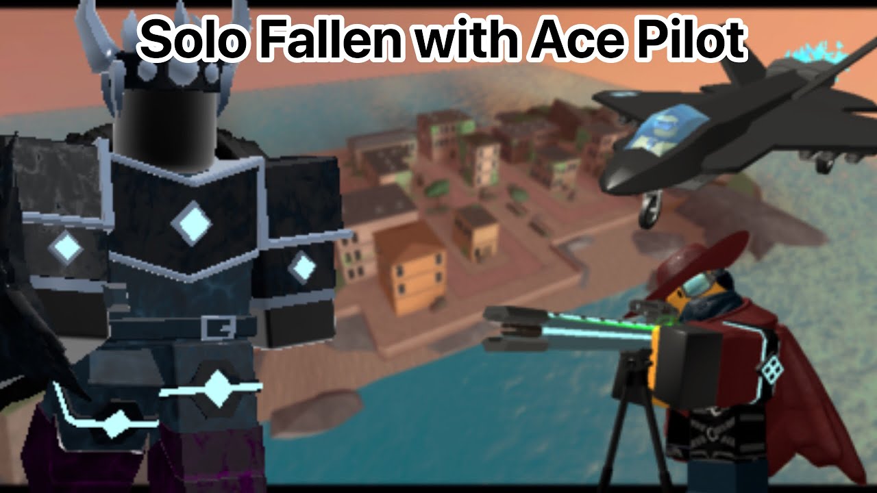 Solo Fallen with Ace Pilot | Roblox TDS - YouTube