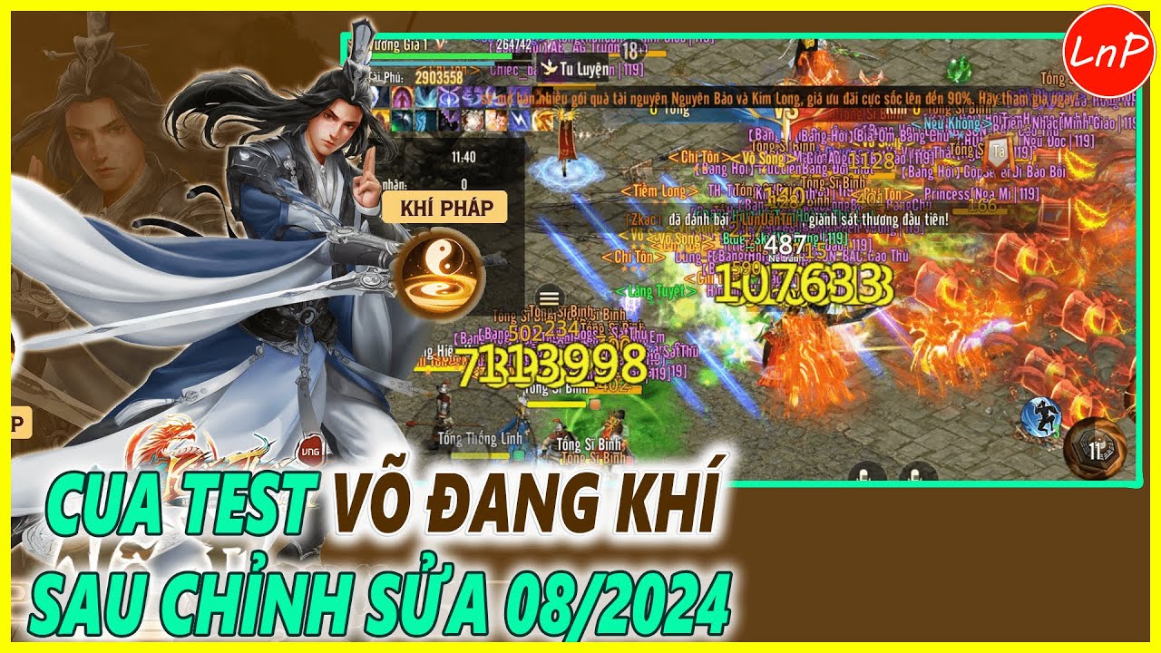 KIẾM THẾ ORIGIN - CUA TEST VÕ ĐANG KHÍ SAU CHỈNH SỬA 08 2024 ...