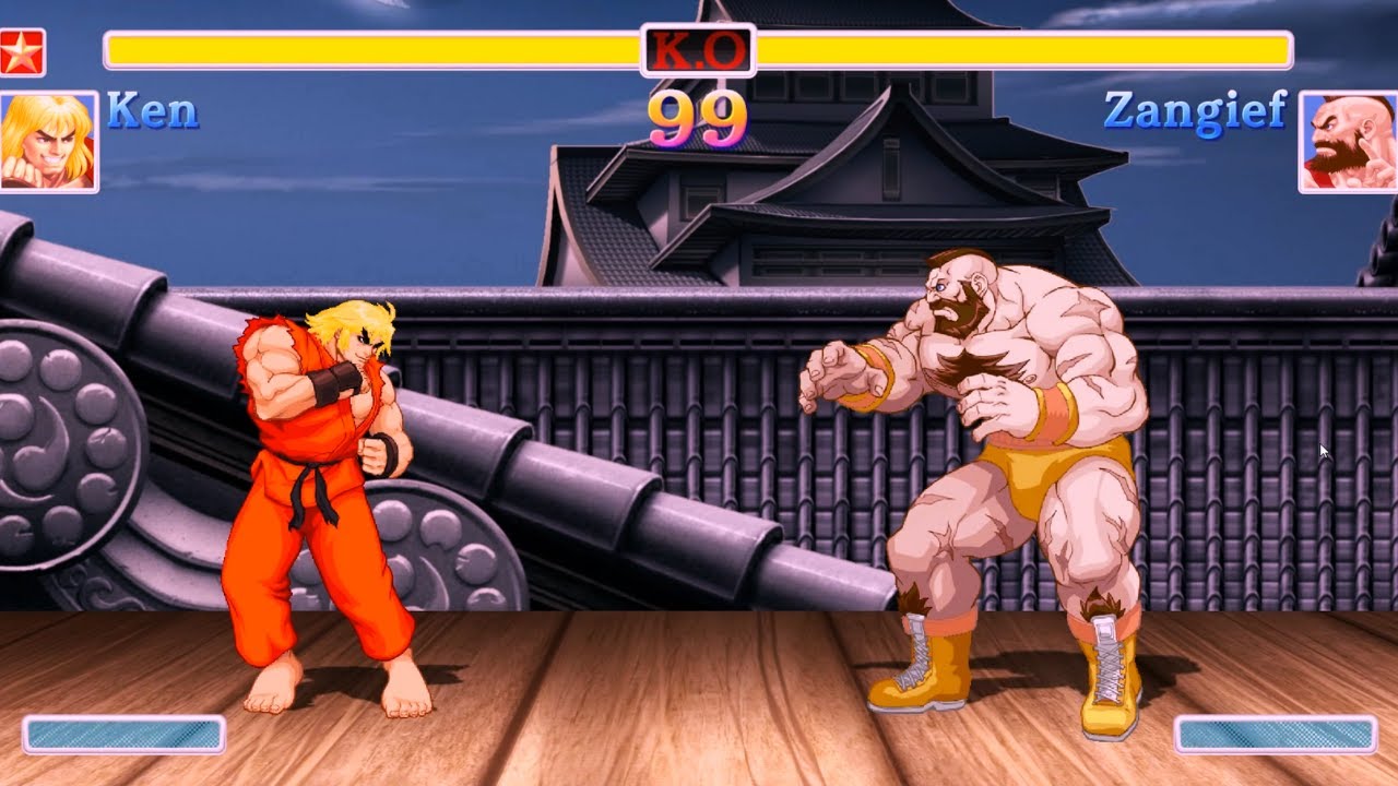 Ken vs Zangief (Hardest) Ultra Street Fighter 2: The Final Challengers ...