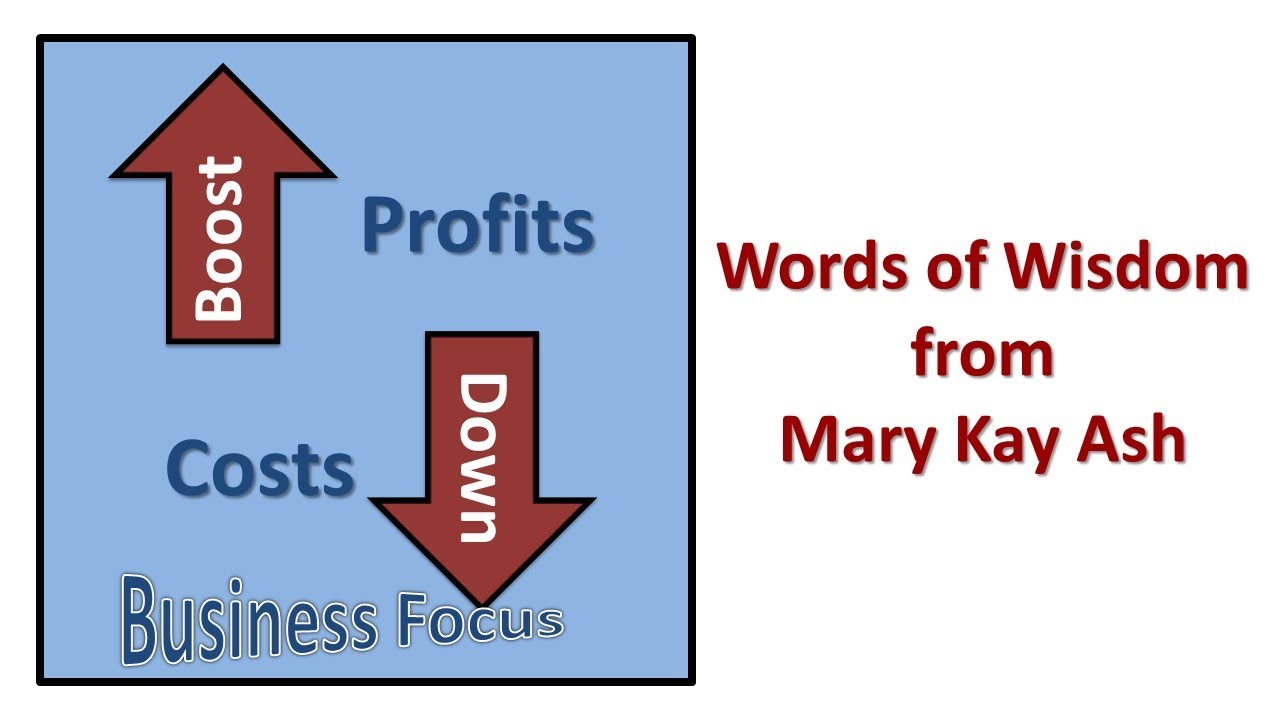 Words of wisdom from Mary Kay Ash - YouTube