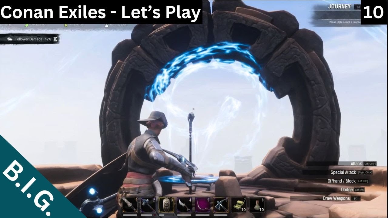 Conan Exiles - Day 10: OP Followers, New Legendary Weapons and The ...