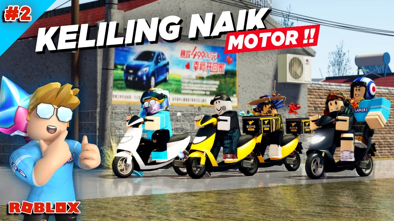 KELILING KOTA NAIK MOTOR DI GAME CDID REALISTIS VERSI CINA - Roblox ...