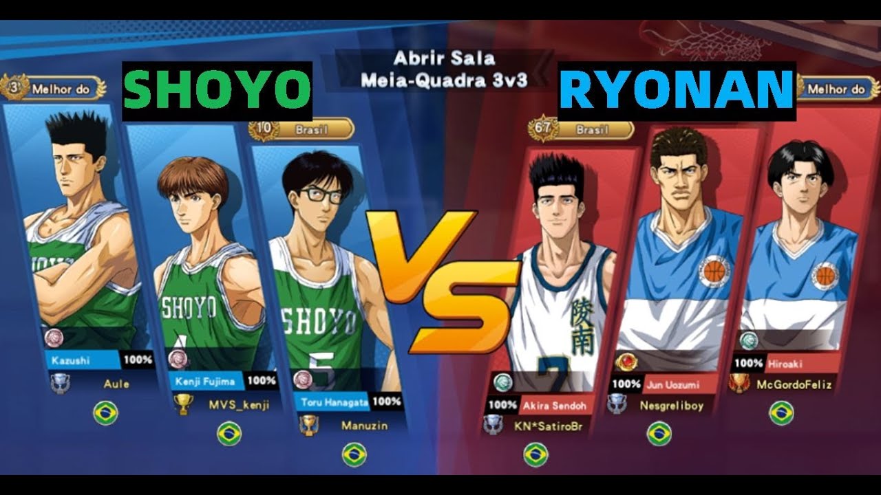 Slam Dunk Shohoku Vs Ryonan