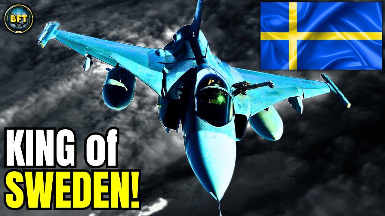 Top 10 Most Powerful Military Aircraft of the Swedish Air Force! - YouTube