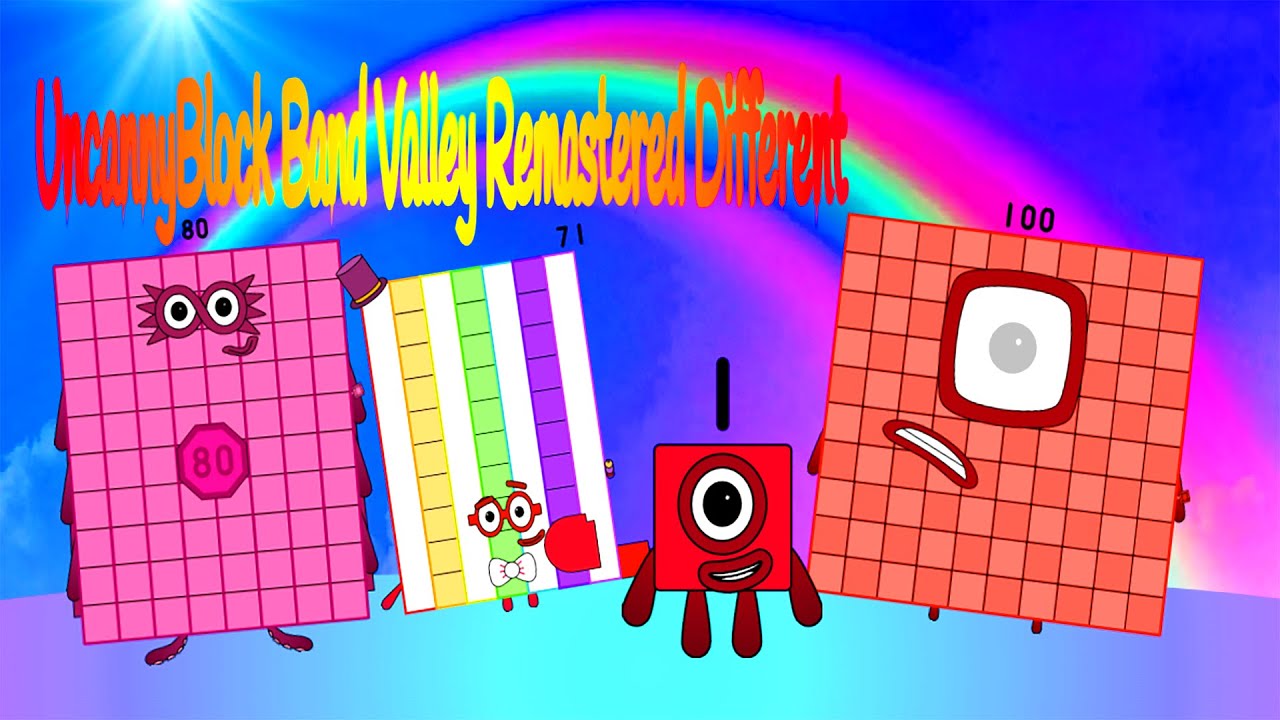 UncannyBlock Band Valley Remastered Different 1 to 100 New Version ...