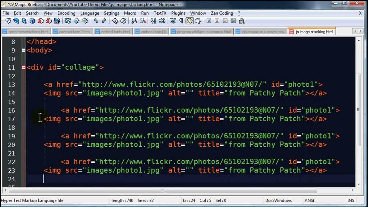 Change Image Layering with JavaScript MouseOver - YouTube