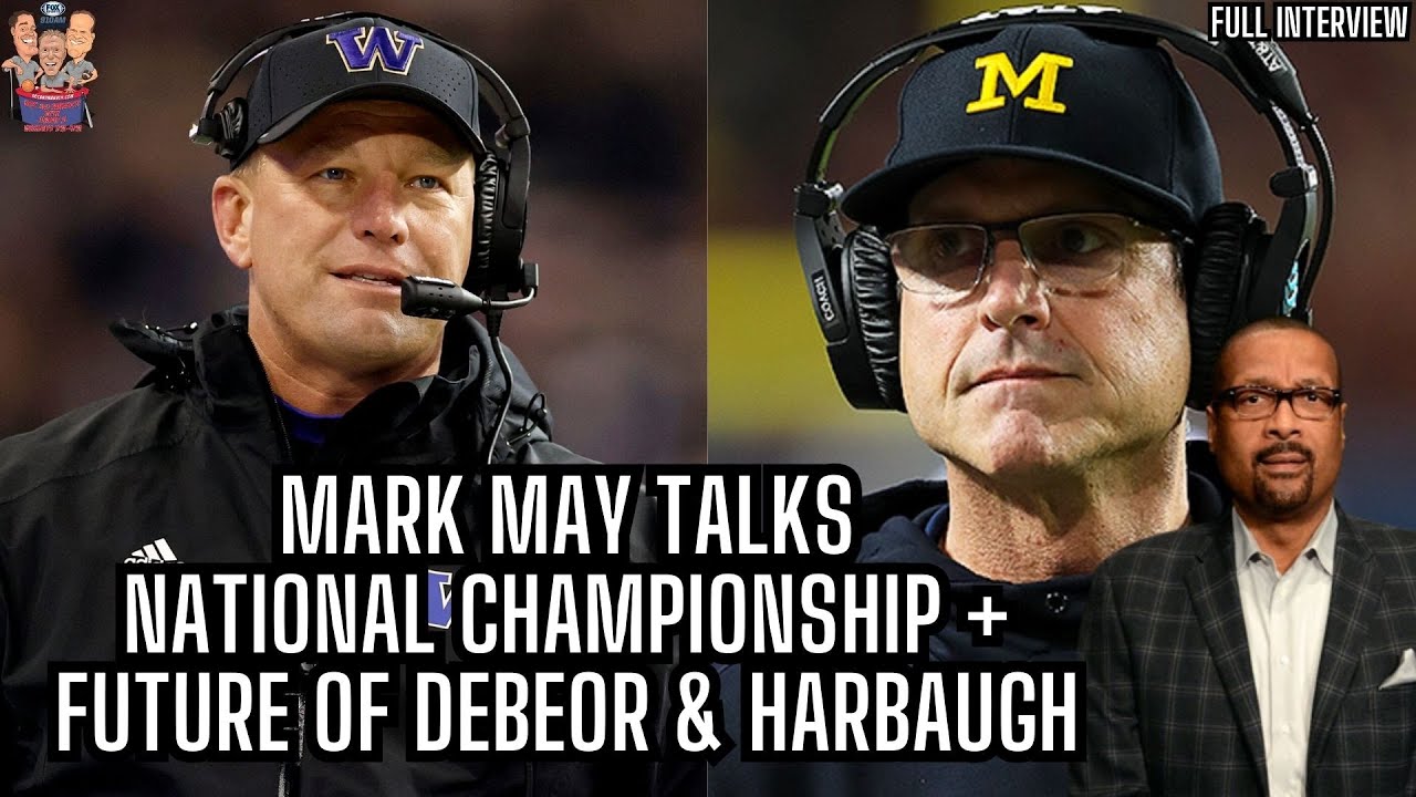 College Football Analyst Mark May talks Michigan-Washington & Future of ...