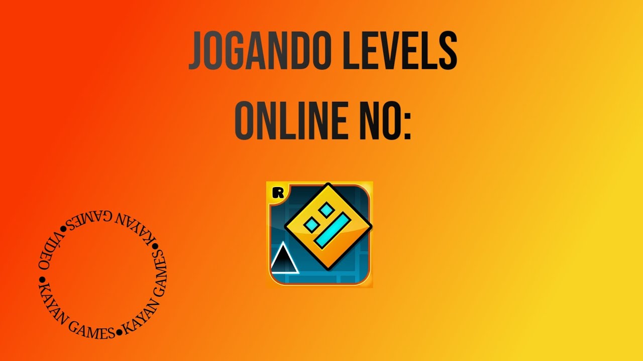 jogando levels online no geometry dash!!! - YouTube