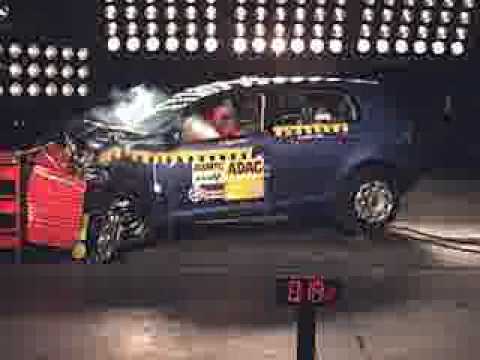 VW Golf MK5 Crash Test - YouTube