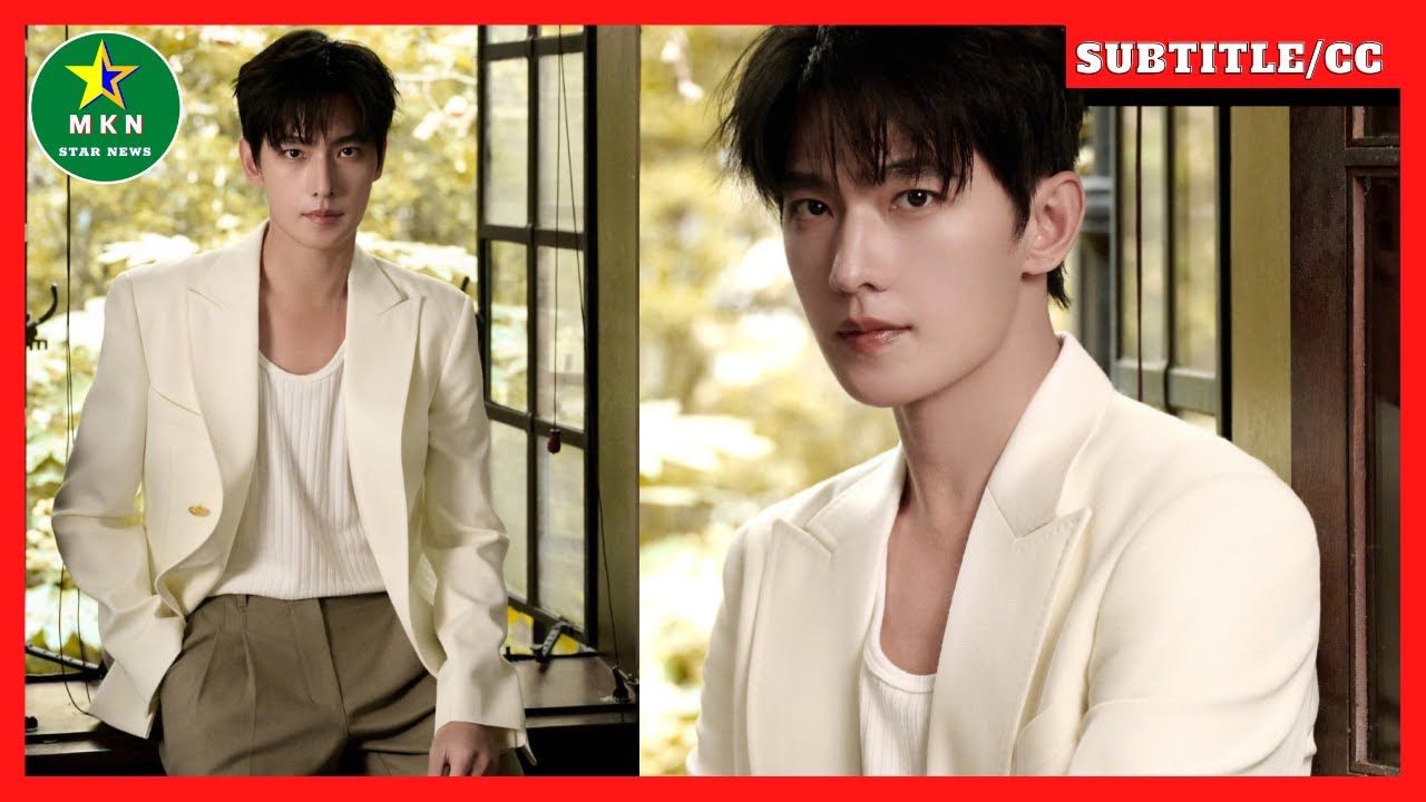 Yang Yang lost weight and became a "paper man", with his hands in his ...