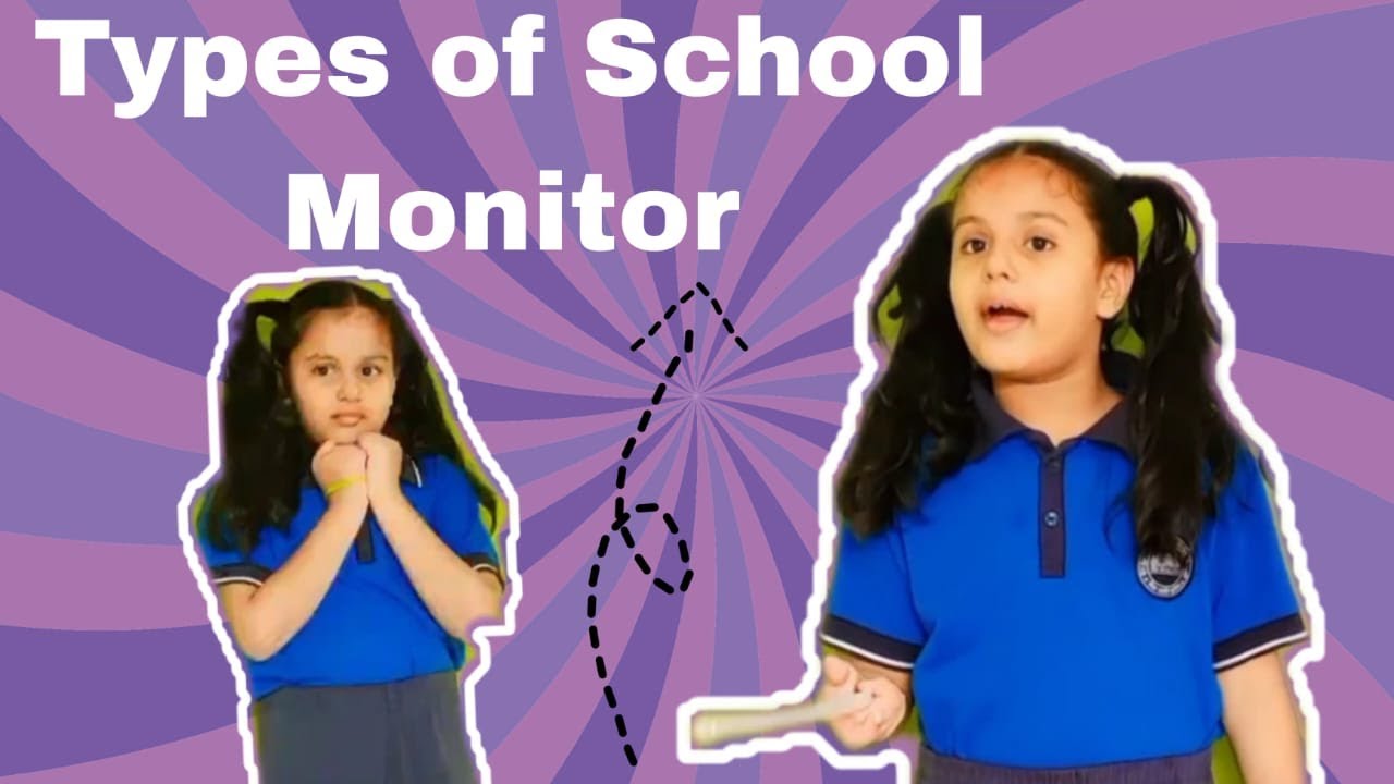 Types of Monitors in School || Funny Video|| #happygirlnavya - YouTube