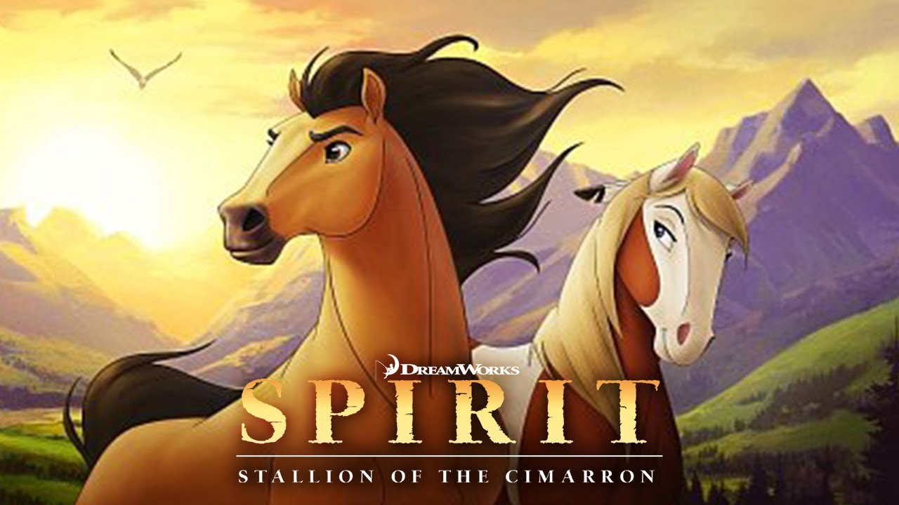 Stail Spiorad An Cimarron Ag Rith Spirit: Stallion Of The Cimarron