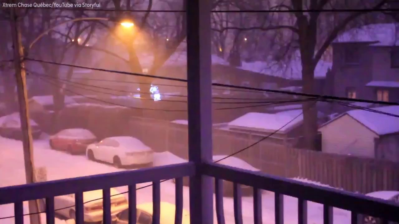 Thundersnow: Nature's rare mix of winter weather and thunder - YouTube