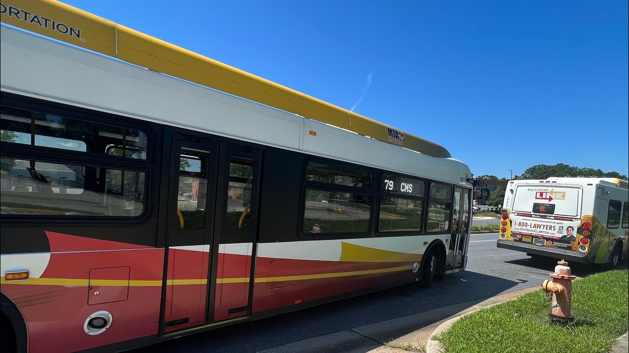 [MTA Maryland] Backseat view [LocalLink 79 Mondawmin Metro - CMS ...