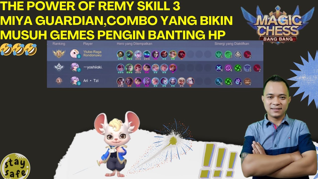 🛑THE POWER OF REMY 3,MIYA GUARDIAN TEBEL AJA SIH GUYS SAKIT MAH KAGA ...