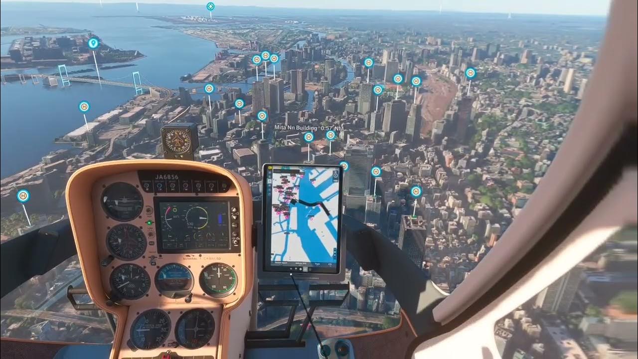 MSFS 2024 VR Quest 3 VDXR Heli over Tokyo - YouTube
