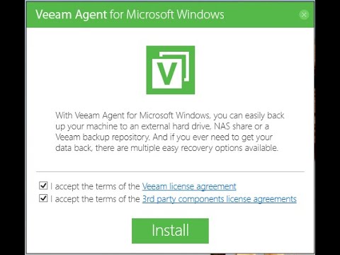 Veeam Agent for Windows Free Kurulumu ve Kullanımı - YouTube