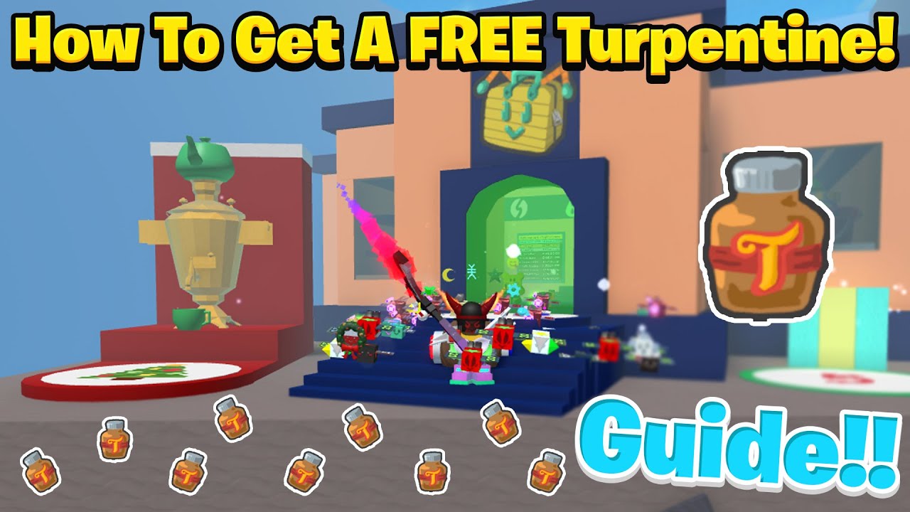 How To Get A FREE Turpentine! (Bee Swarm Simulator 🐝) - YouTube