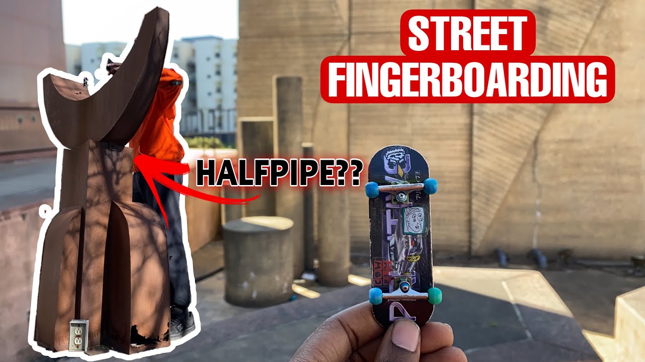 STREET FINGERBOARDING - YouTube