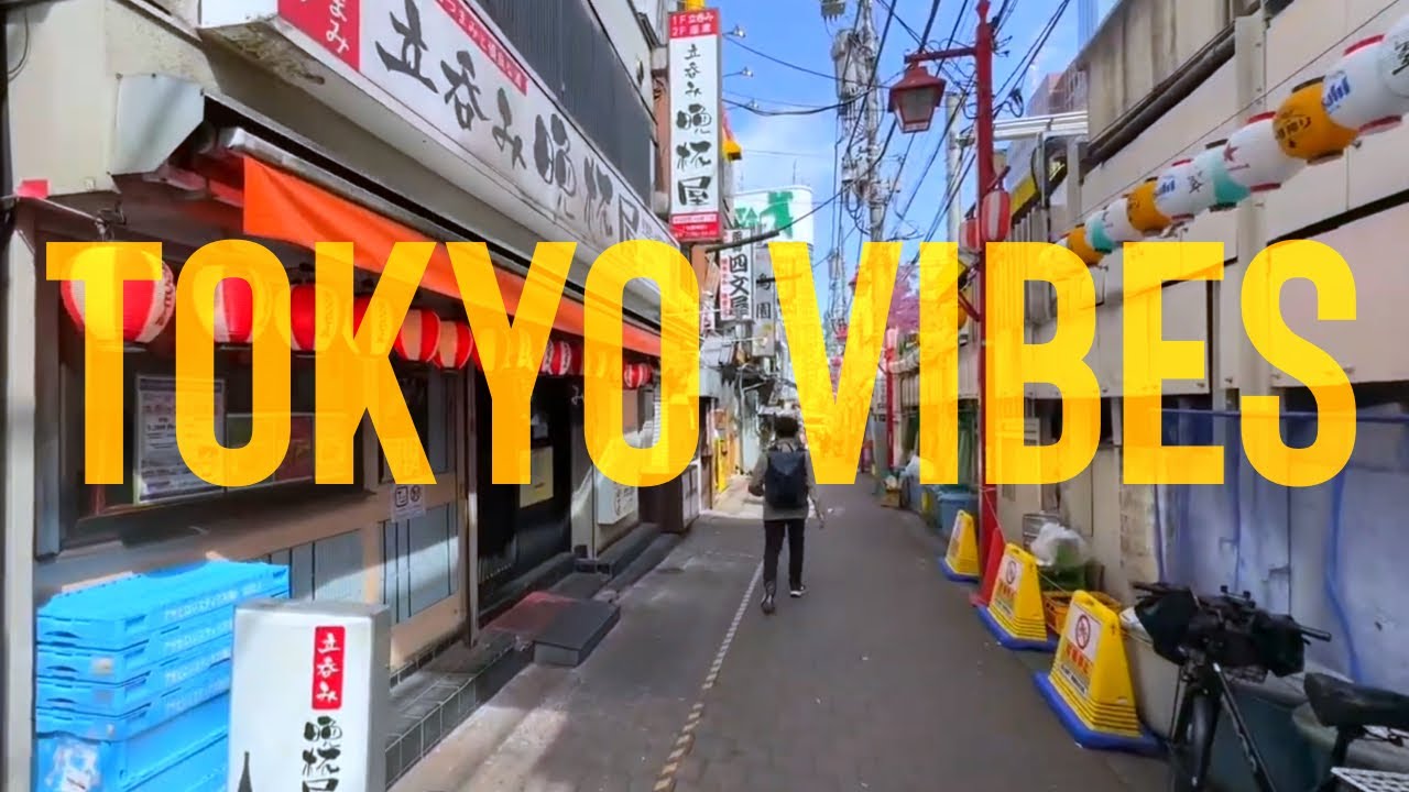 Tokyo Vibes 2 of 10 - Virtual Walk in Tokyo, Japan - LoFi Vibes - YouTube