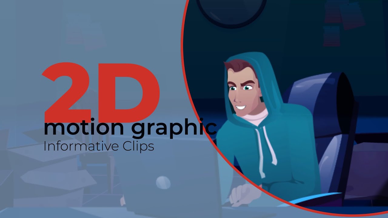 Motion Graphic 2D Informative Clips - YouTube