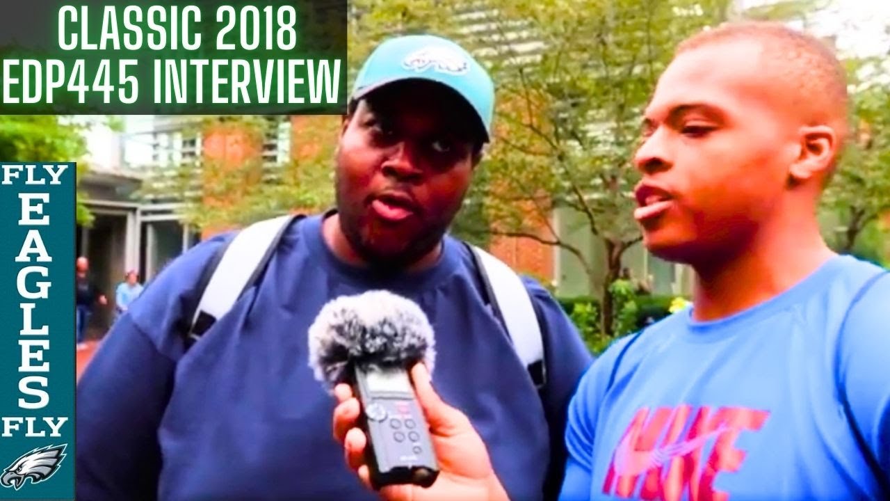 Classic EDP445 Eagles Fan Interview | 2018 Philadelphia Eagles vs ...