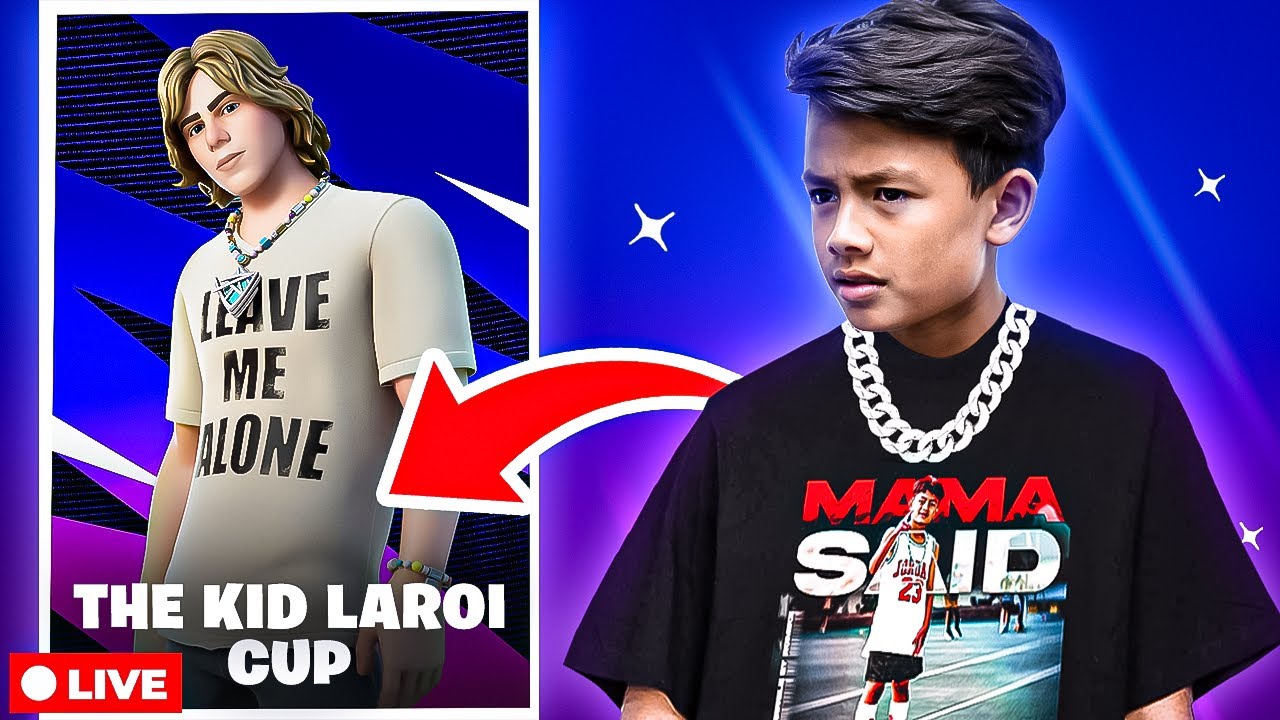 9yo Fortnite Pro Dominates Kid Laroi Cup | !code ROMIKE 1 - YouTube