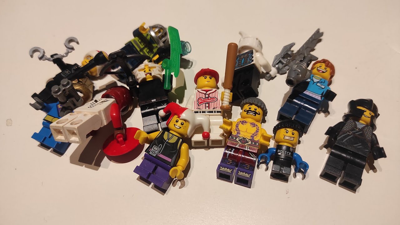 12 custom Lego minifigs! - YouTube