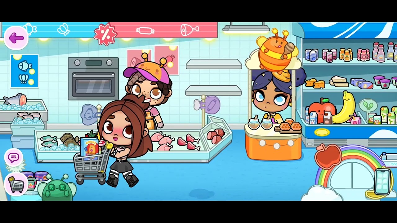 Una vida normal en avatar world 😺💅 - YouTube