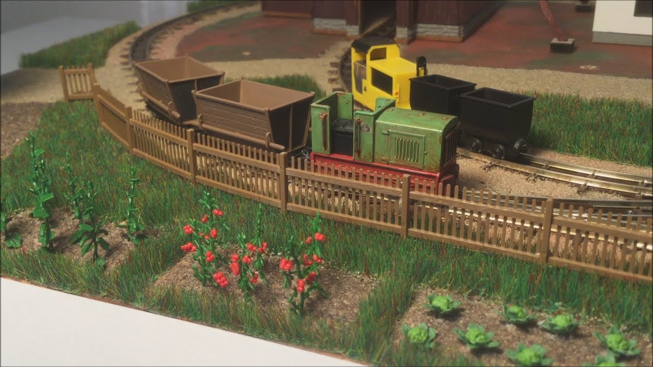 Der Bau eines Busch Feldbahn Diorama/ Grubenbahn Diorama Teil 7 ...