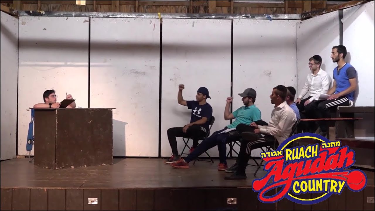 Camp Agudah 2022 Blue Color War Play - Mashbi'im - YouTube