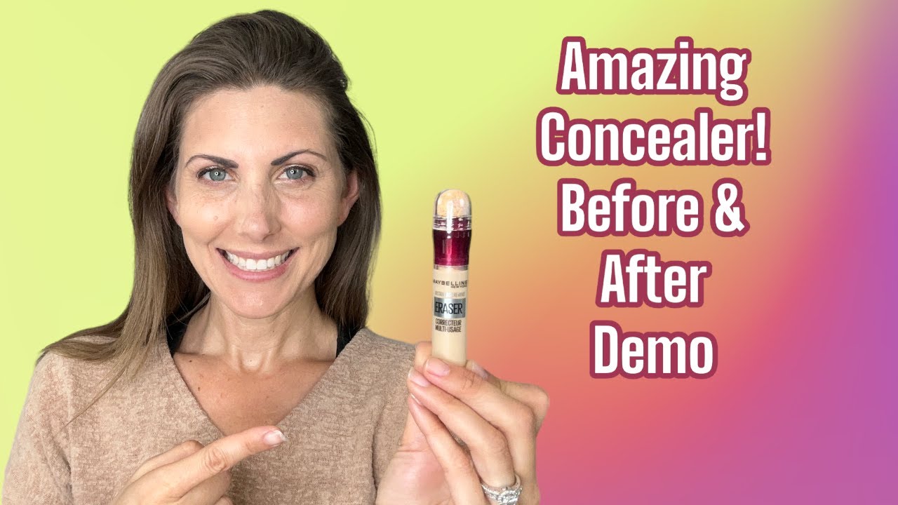 Maybelline Instant Age Rewind Eraser Before and After! Wow! - YouTube
