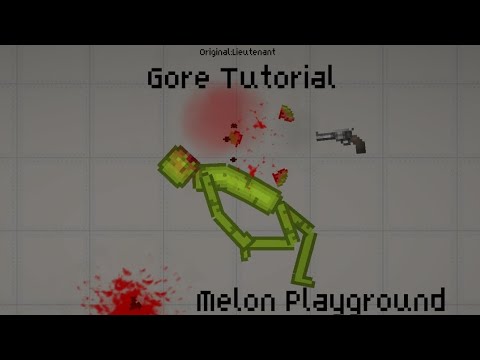 Melon playground Gore Tutorial (No Visible Ropes) - YouTube