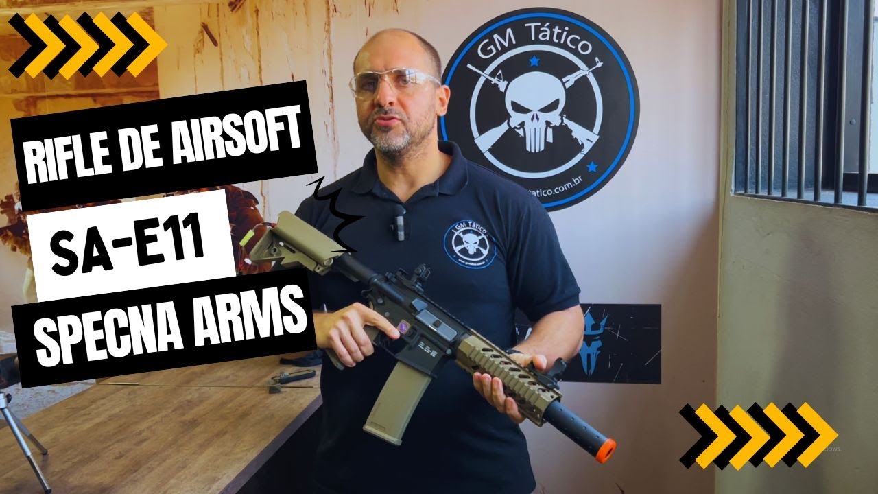 REVIEW | GM TATICO | AIRSOFT SPECNA ARMS SA-E11 - YouTube