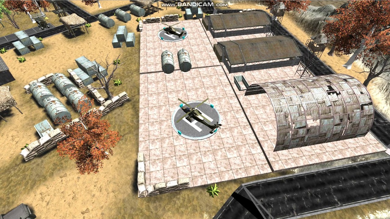 Military base(drone game environment) - YouTube