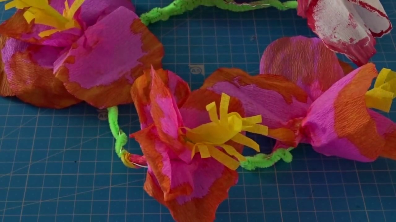DIY: la couronne de fleurs de Vaiana, la princesse tahitienne de Disney ...
