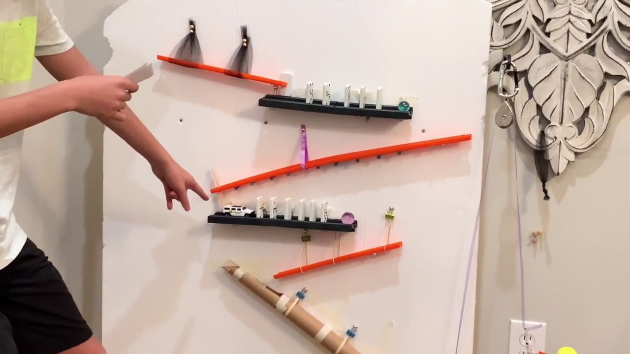Holland Evans - Rube Goldberg Machine Project - YouTube