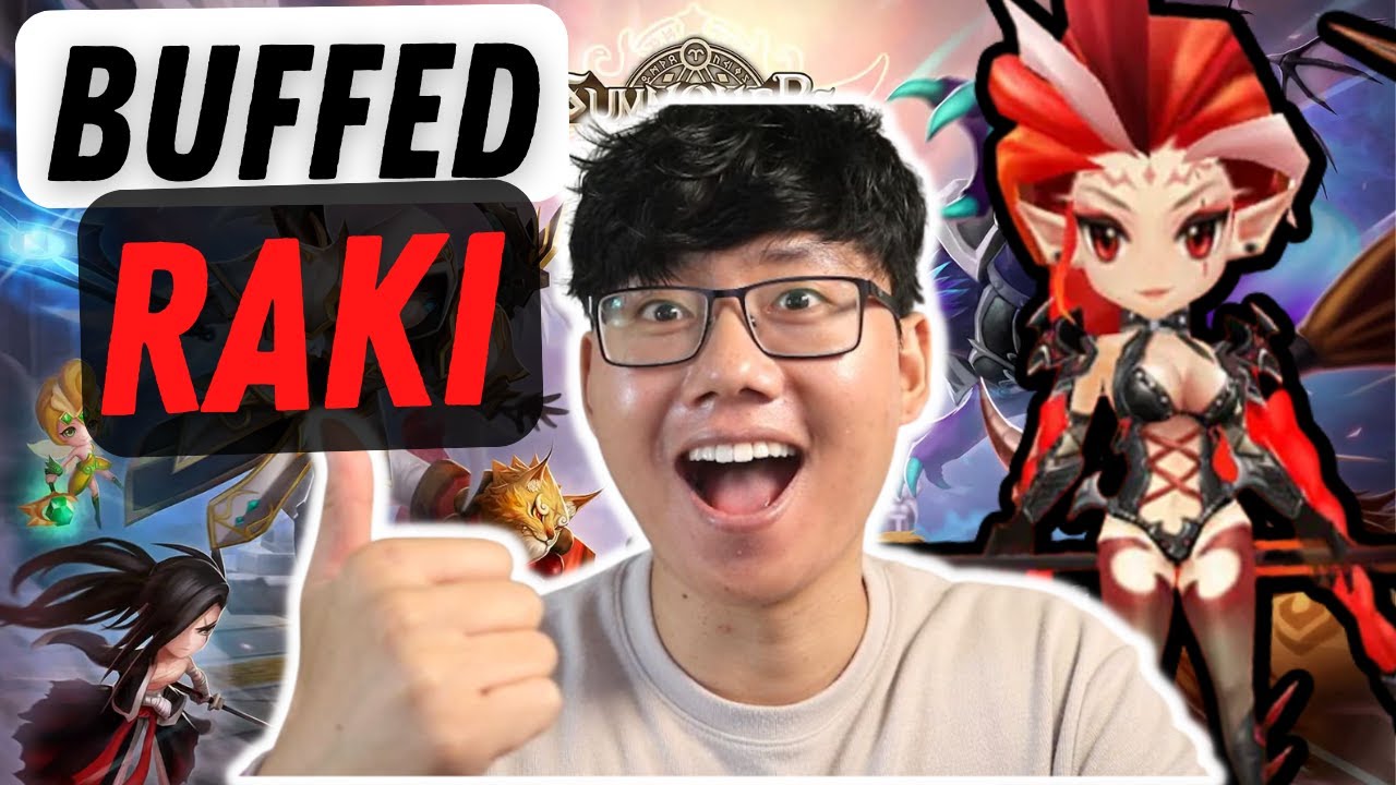 Buffed RAKI Arena Test! - Summoners War - YouTube