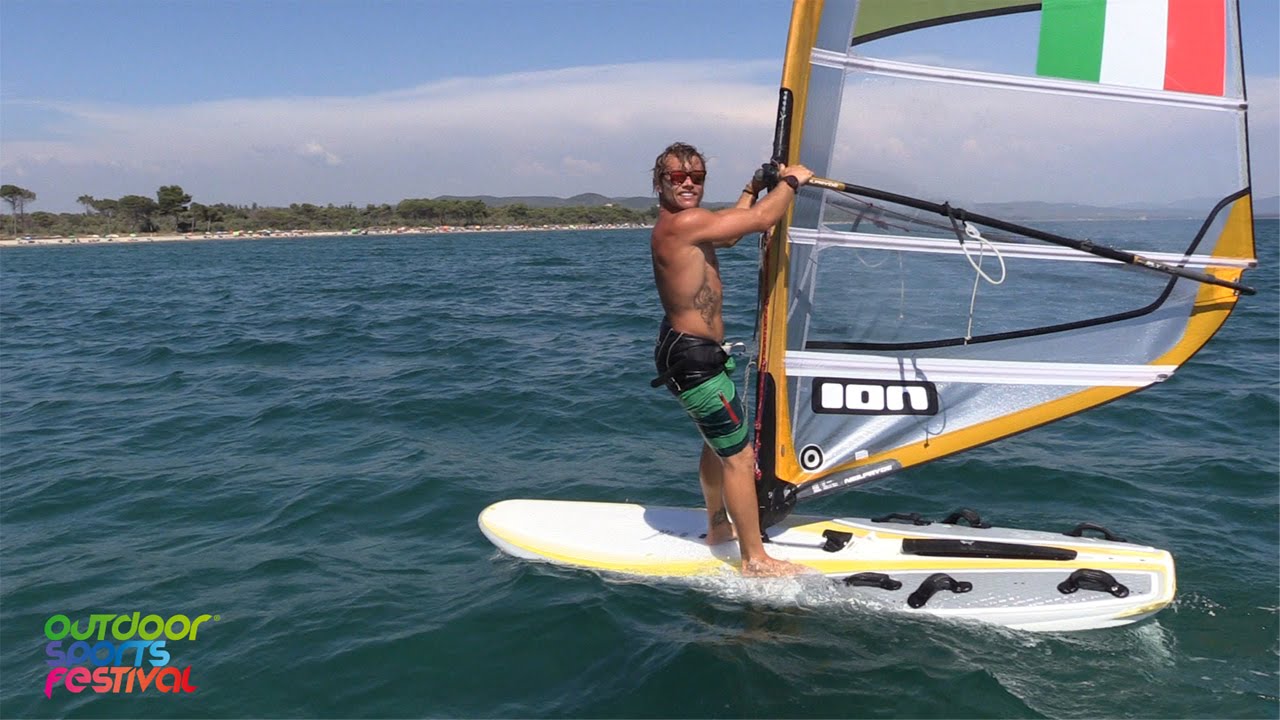 Windsurf training day - YouTube