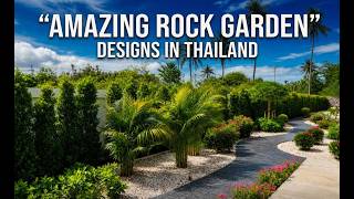 Stunning Rock Gardens in Thailand NO GRASS!