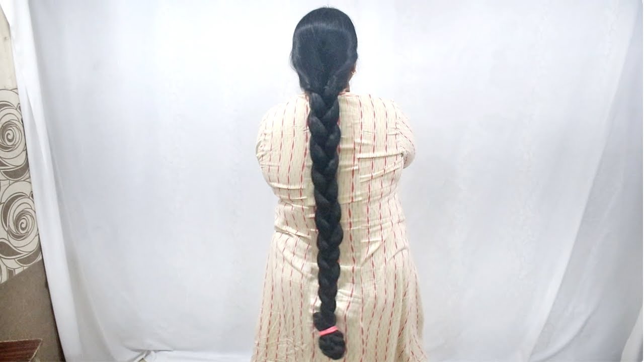 Thick Hair Hacks: Folded Braid for Long-Lasting Style & Protection ...