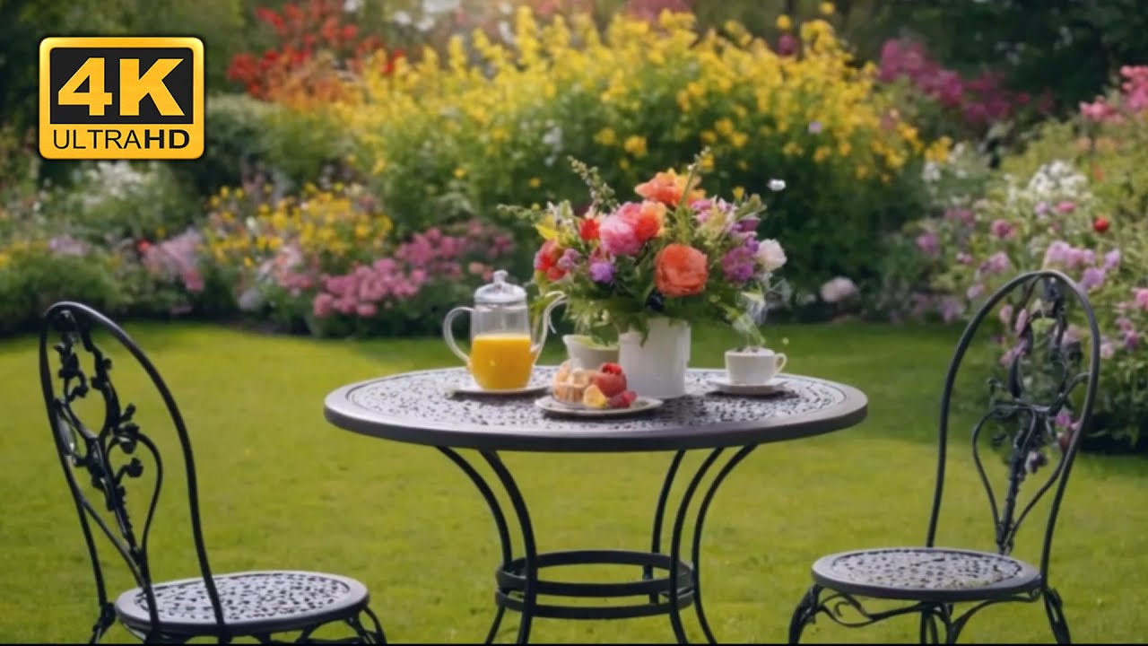 Idyllic Spring Morning Atmosphere with Sounds of Nature - YouTube