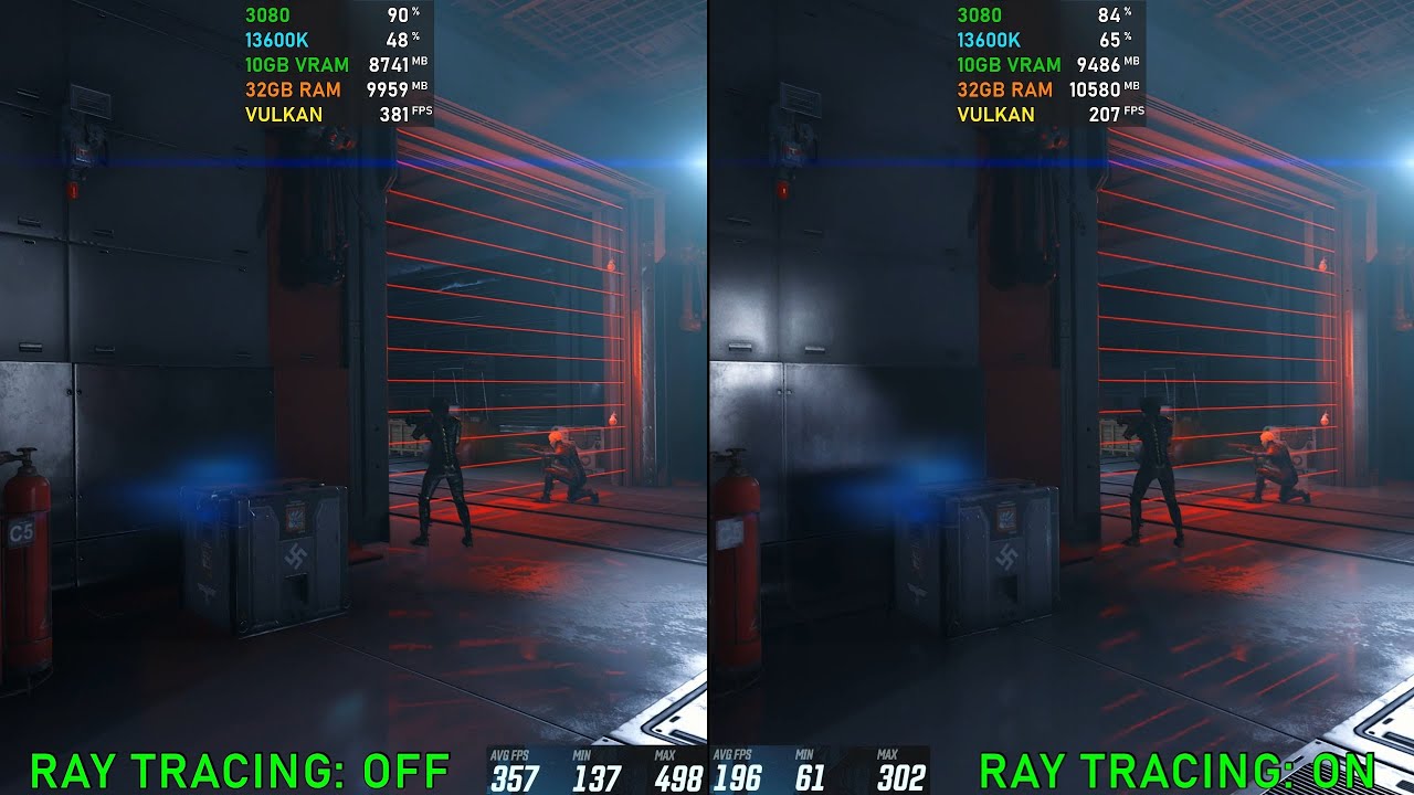 Wolfenstein Youngblood: Ray Tracing On vs Off - YouTube