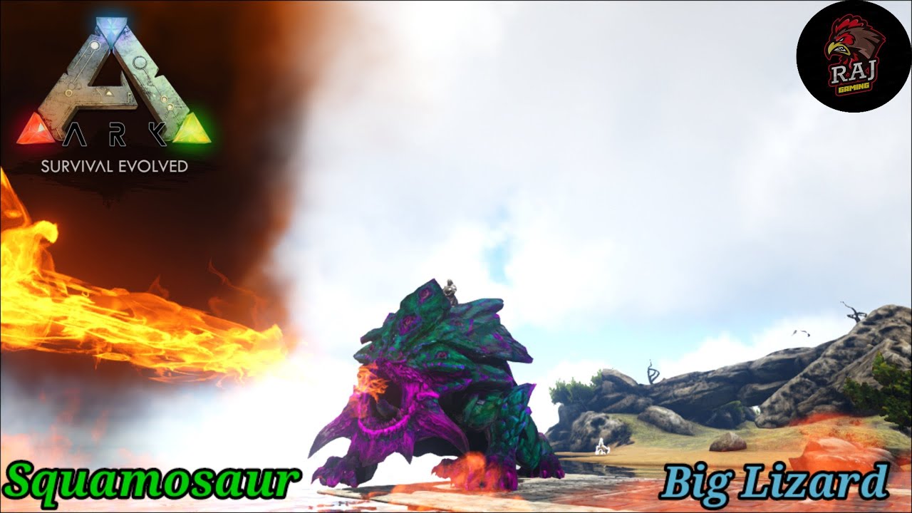 ARK Corruption World: Taming Squamosaur Big Taming 🤩 ARK Corruption ...