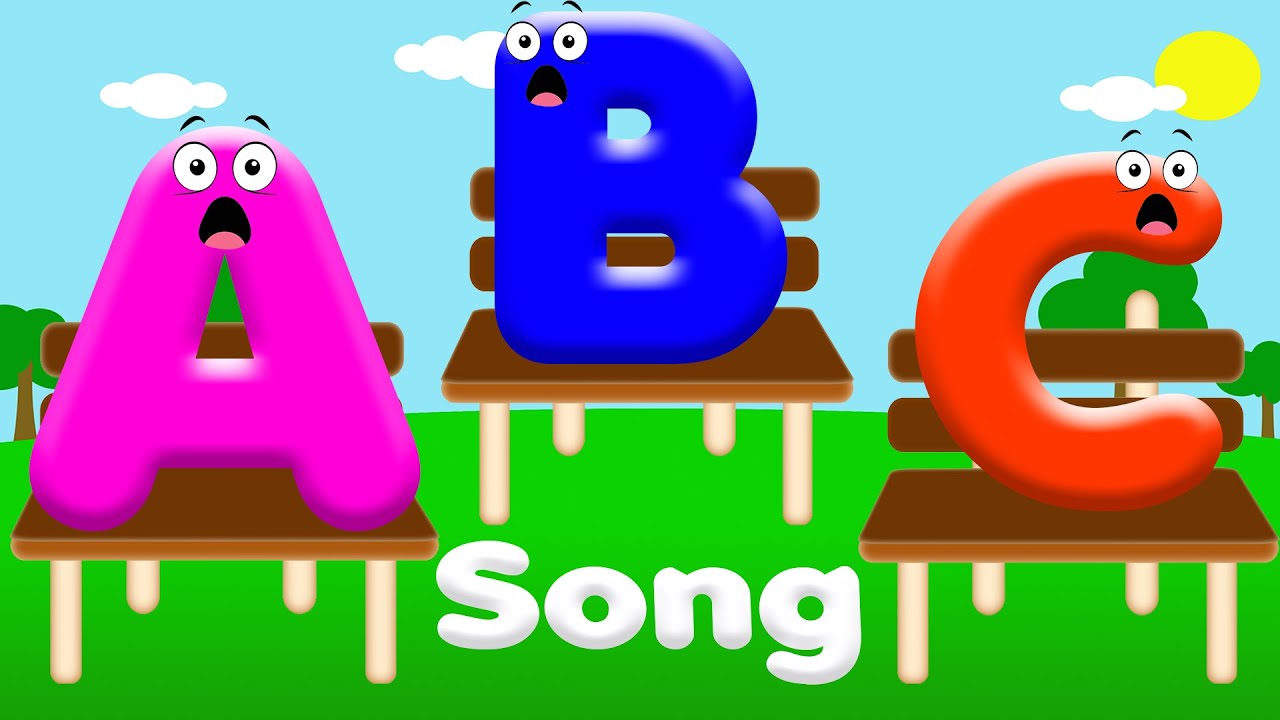 ABC Song Nursery Rhymes | English Alphabet A to Z | ABCD Song ...