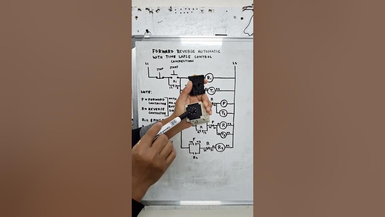 diagram Forward Reverse automatic function with time lapse #bernaztvvlog - YouTube