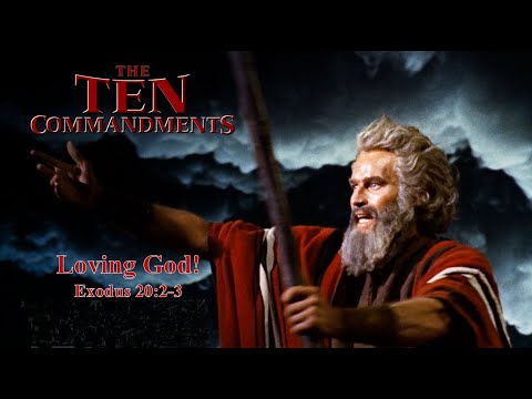 Pastor Ed Courtney: "The Ten Commandments" series, "Loving God!" from Exodus 20:2-3 - YouTube