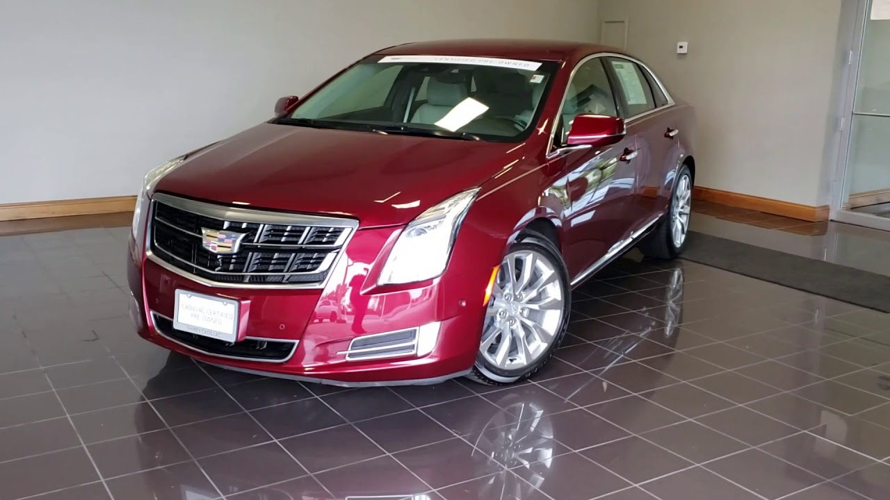 2016 Cadillac XTS Red Passion Certified - YouTube