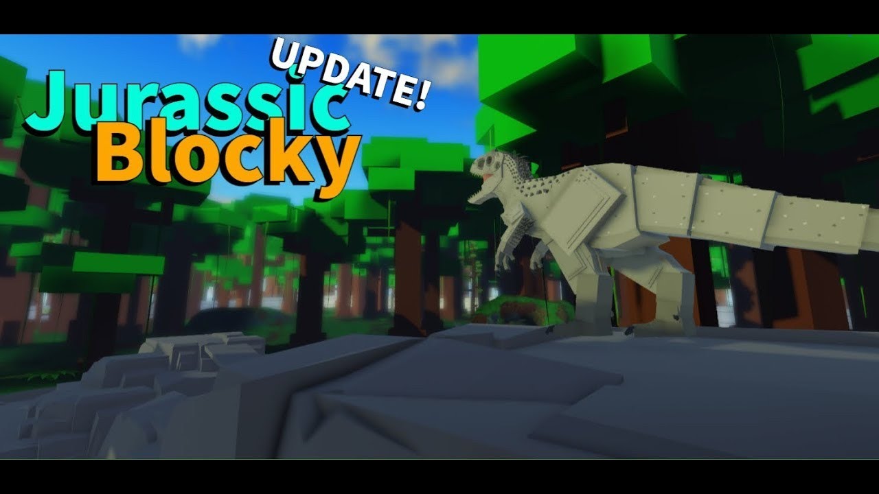 mostrando a nova atualização do Jurassic Block - YouTube