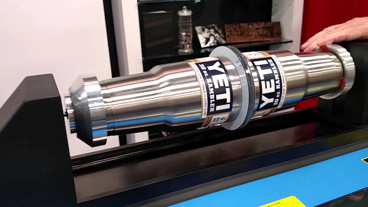 PDS Equipment Personalized YETI engraver. - YouTube